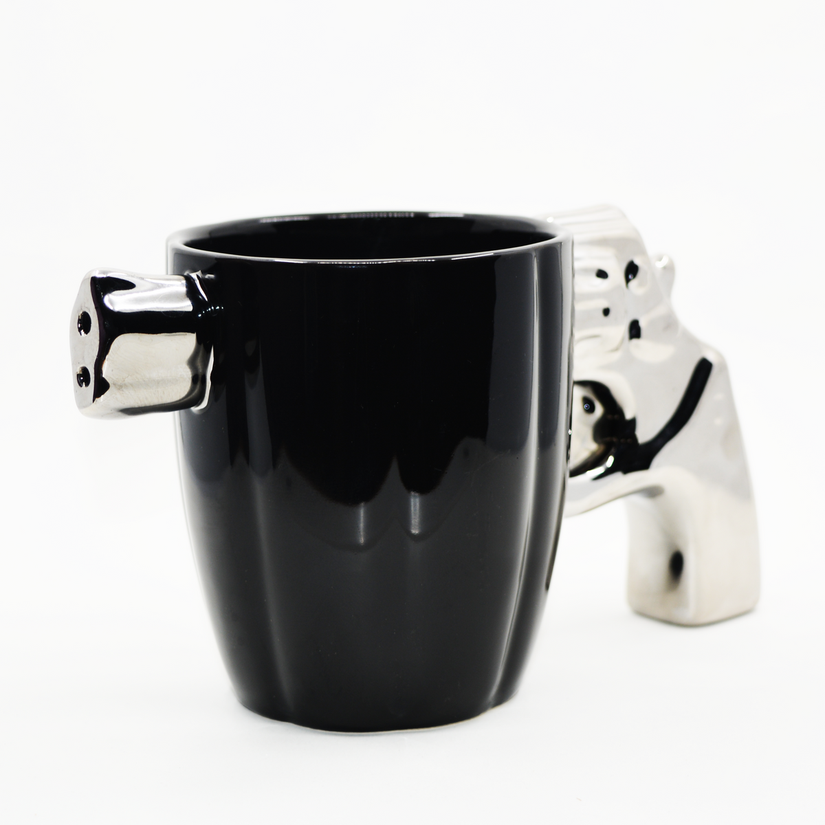 Pistol Mug (Silver) | ExtraJoy
